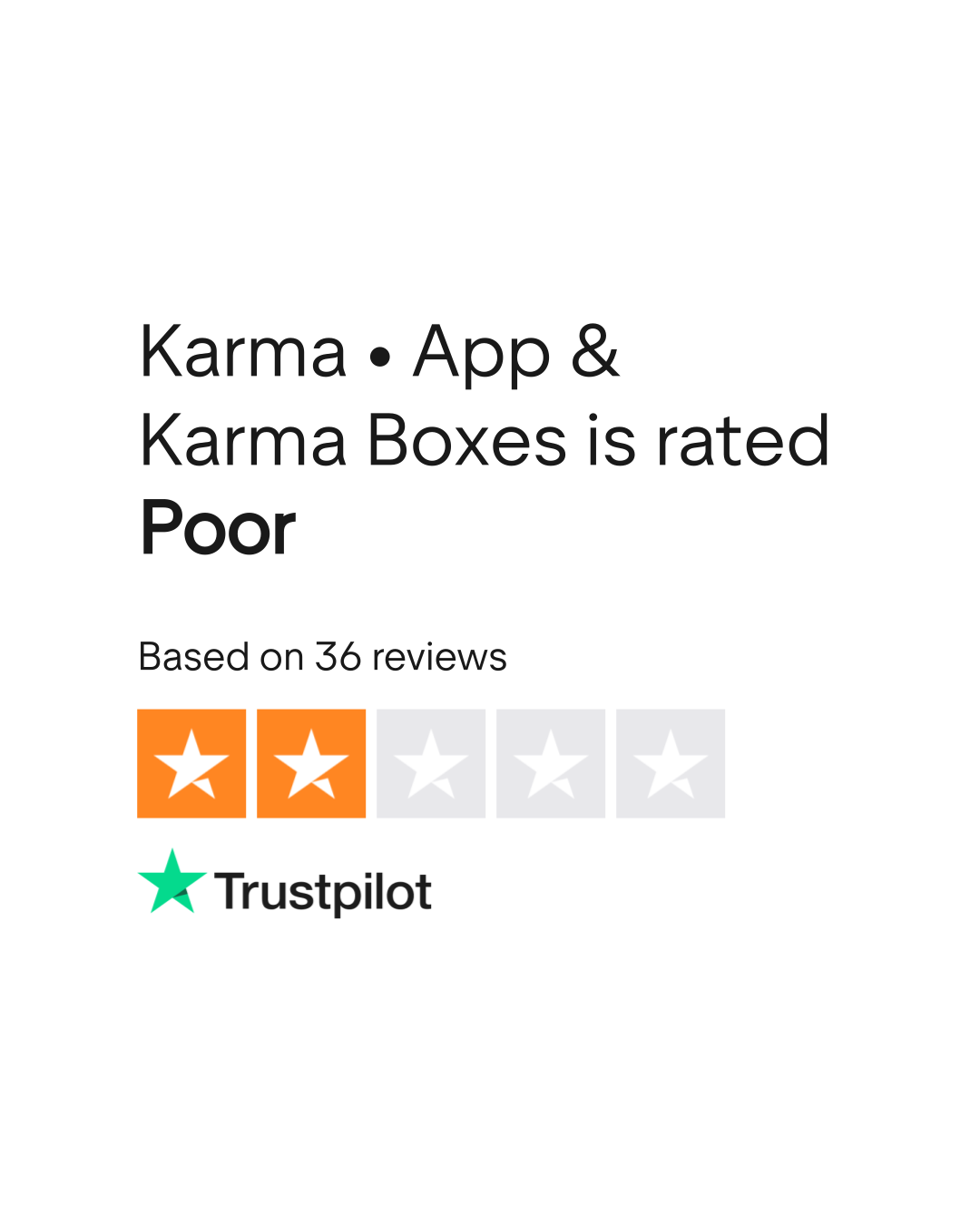 Karma • App & Karma Boxes Reviews | Read Customer Service Reviews of ...