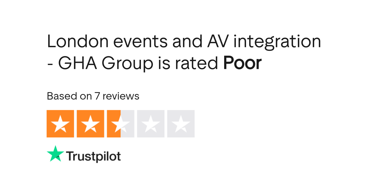 London events and AV integration - GHA Group Reviews | Read Customer ...