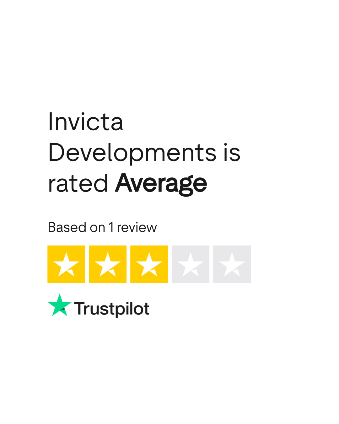 Invicta Developments Reviews | Read Customer Service Reviews of invictadevelopments.co.uk