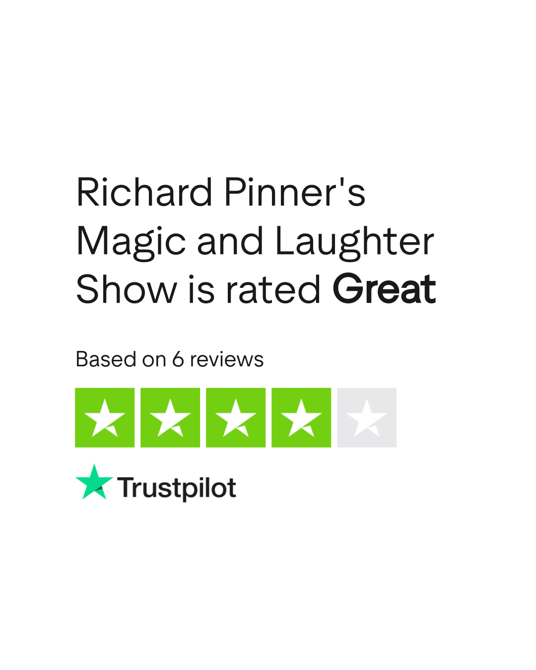 Richard Pinner's Magic and Laughter Show Reviews | Read Customer ...