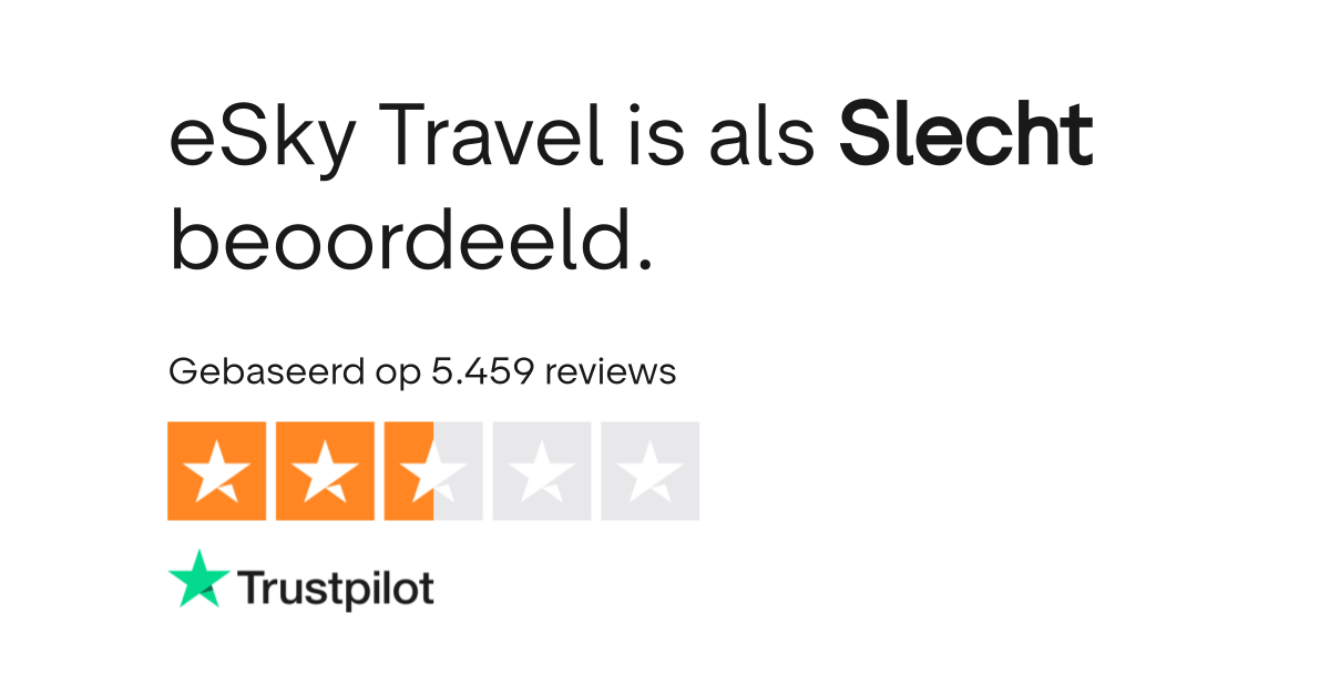 eSky Travel reviews | Bekijk consumentenreviews over esky.com