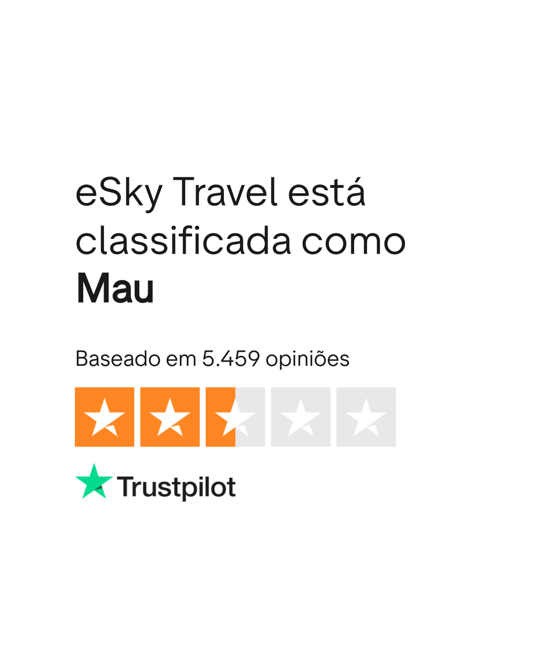 Opiniões sobre eSky Travel | Leia opiniões sobre o serviço de esky.com