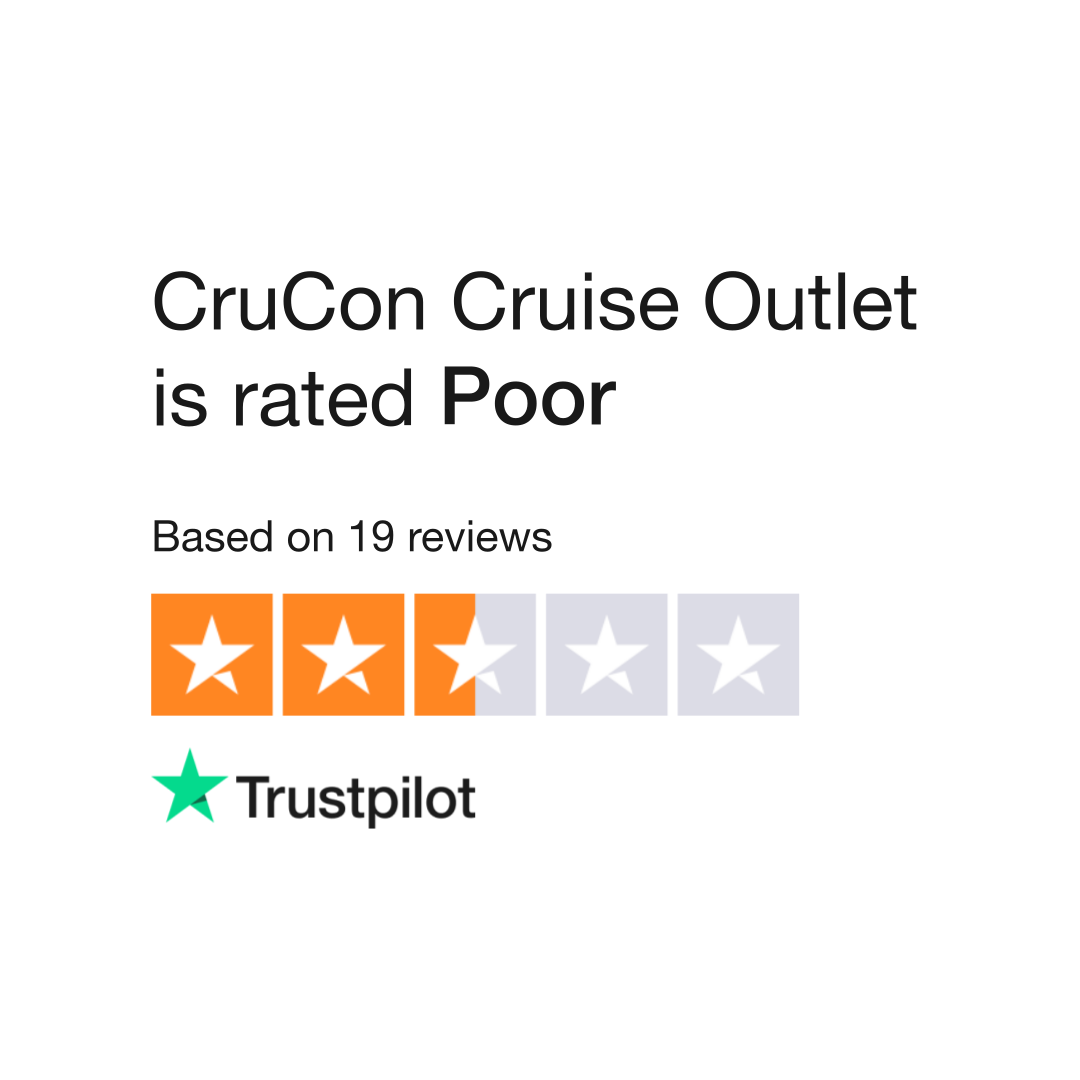 CruCon Cruise Outlet Reviews | Read Customer Service Reviews of www ...