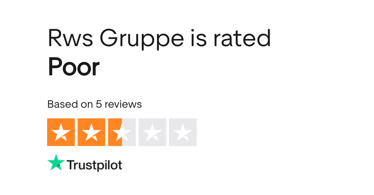 Rws Gruppe Reviews | Read Customer Service Reviews of www.rws-gruppe.de