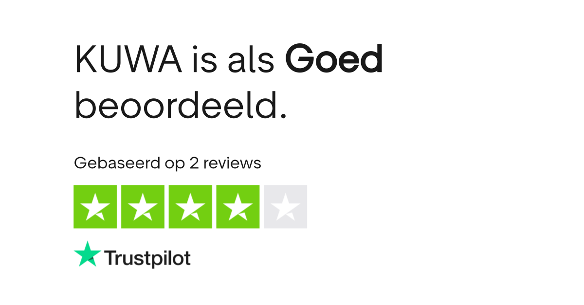 KUWA reviews | Bekijk consumentenreviews over kuwa.nl