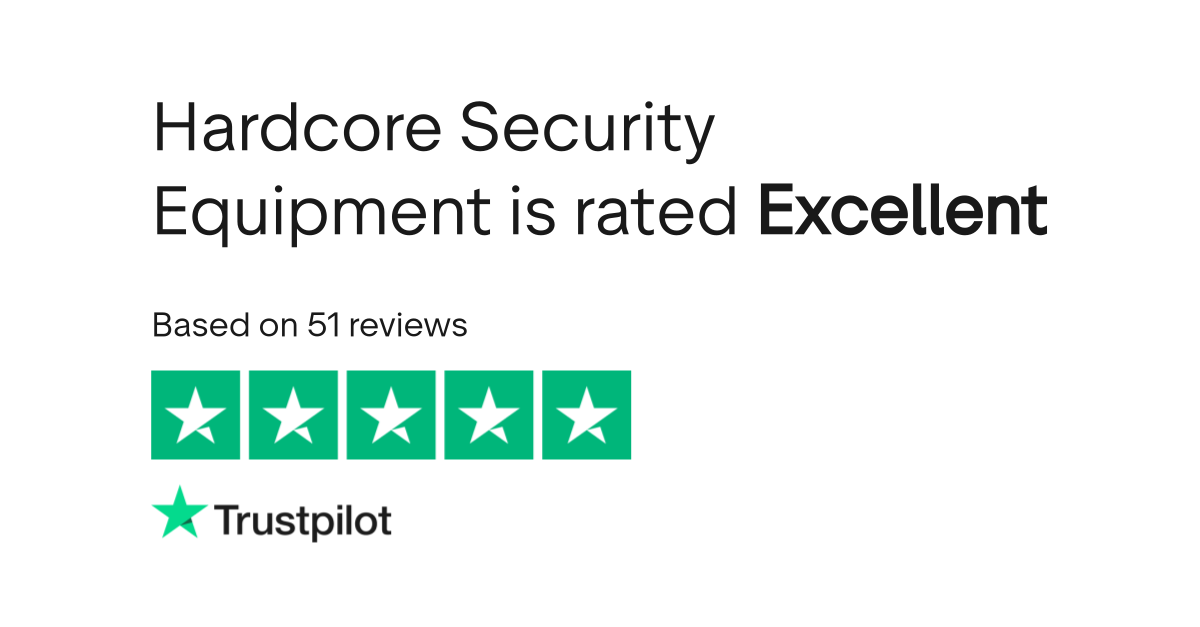 Hardcore Security Equipment Reviews | Read Customer Service Reviews of ...