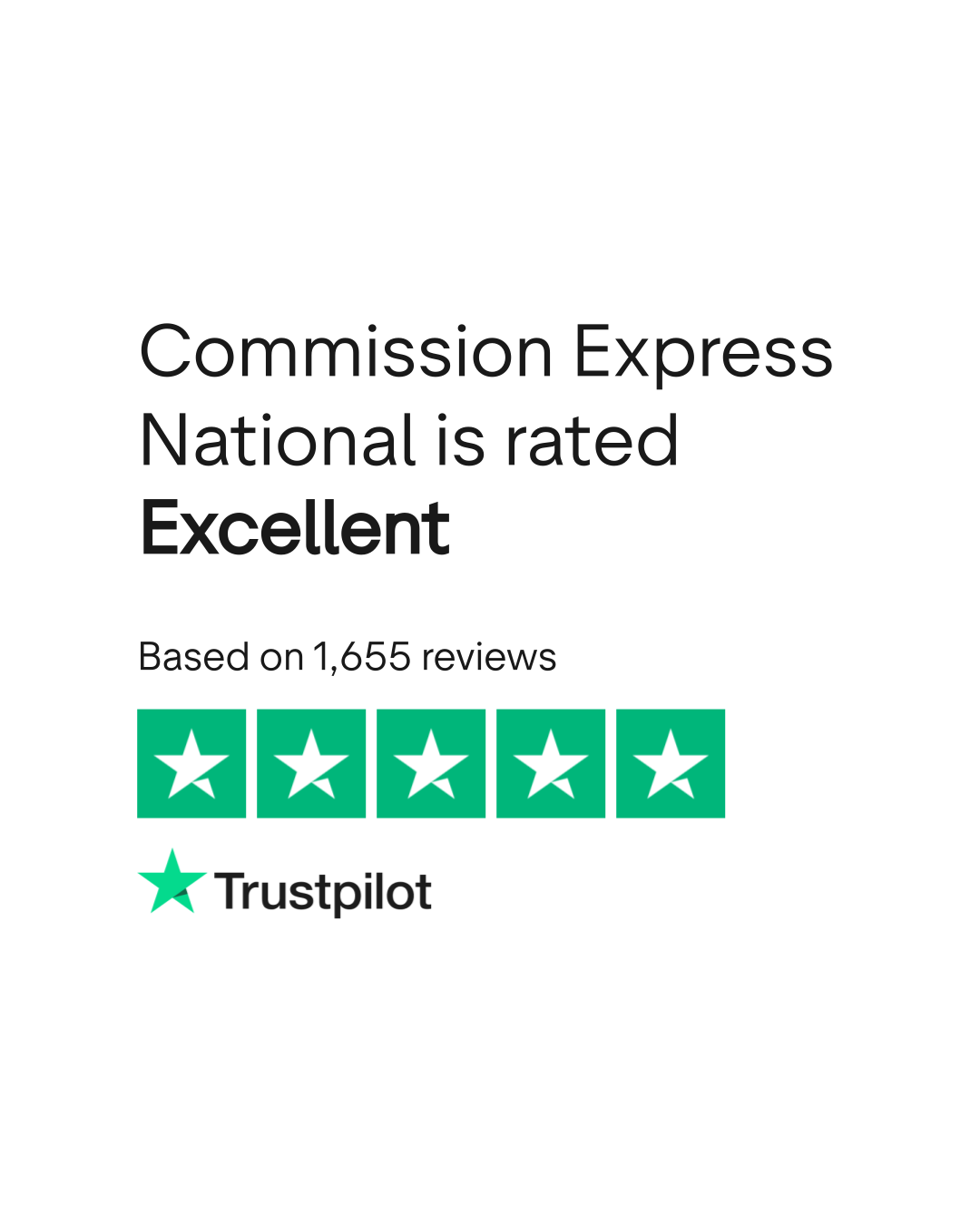 Commission Express National Reviews | Read Customer Service Reviews of ...