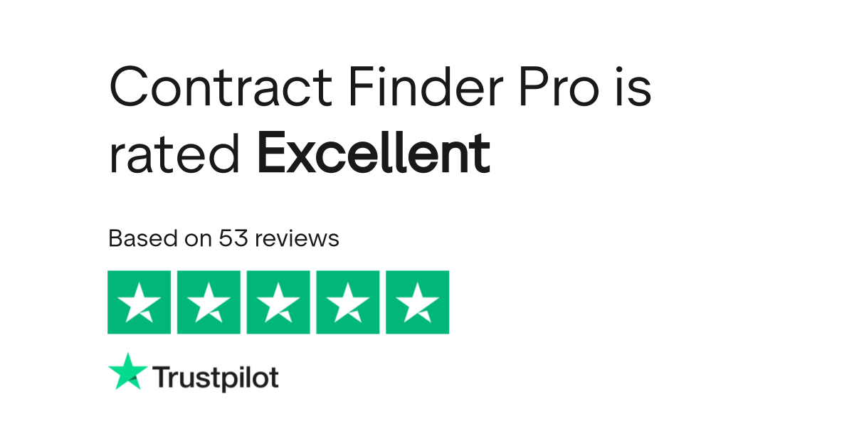Contract Finder Pro Reviews | Read Customer Service Reviews of ...