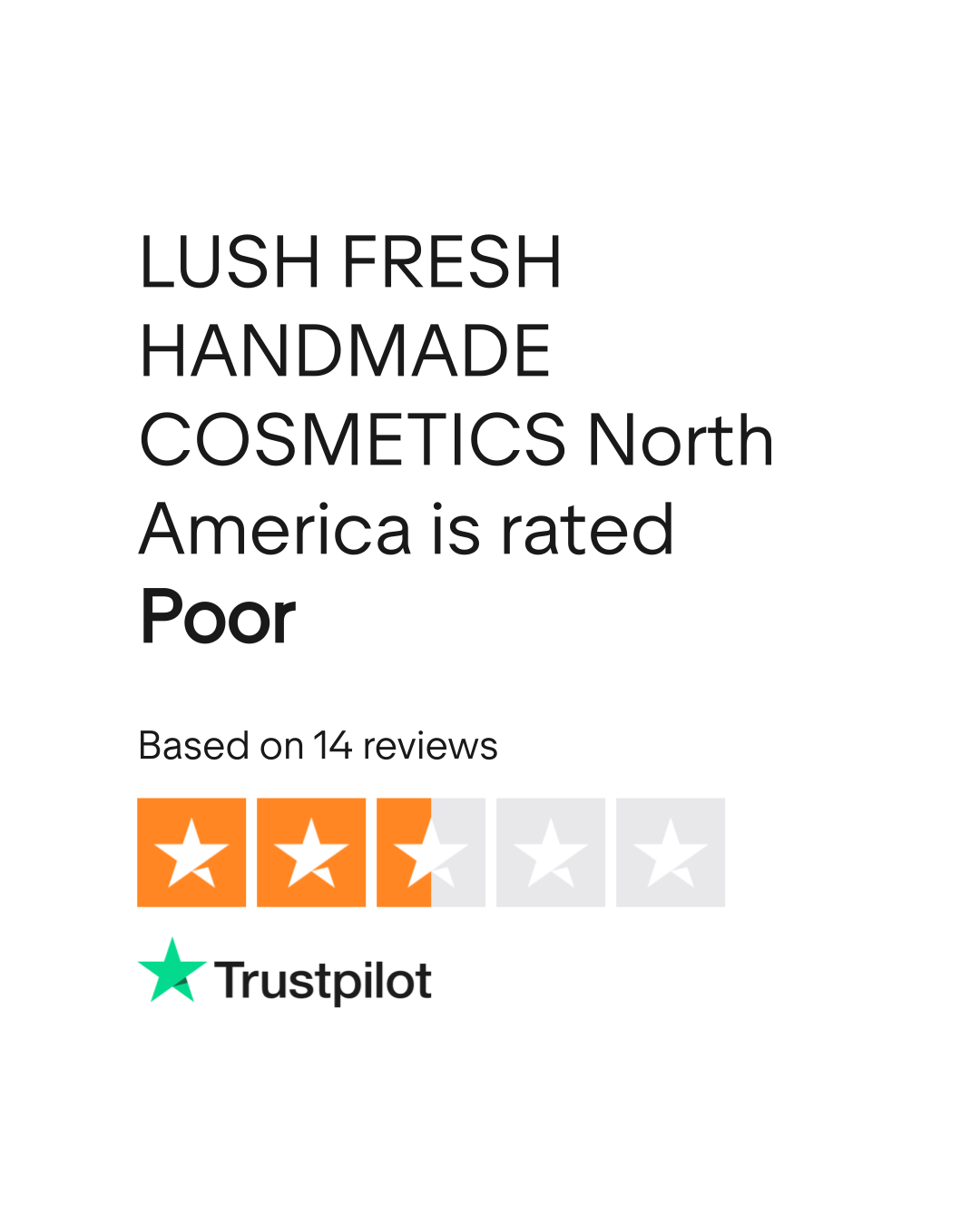 LUSH FRESH HANDMADE COSMETICS North America Reviews | Read Customer ...