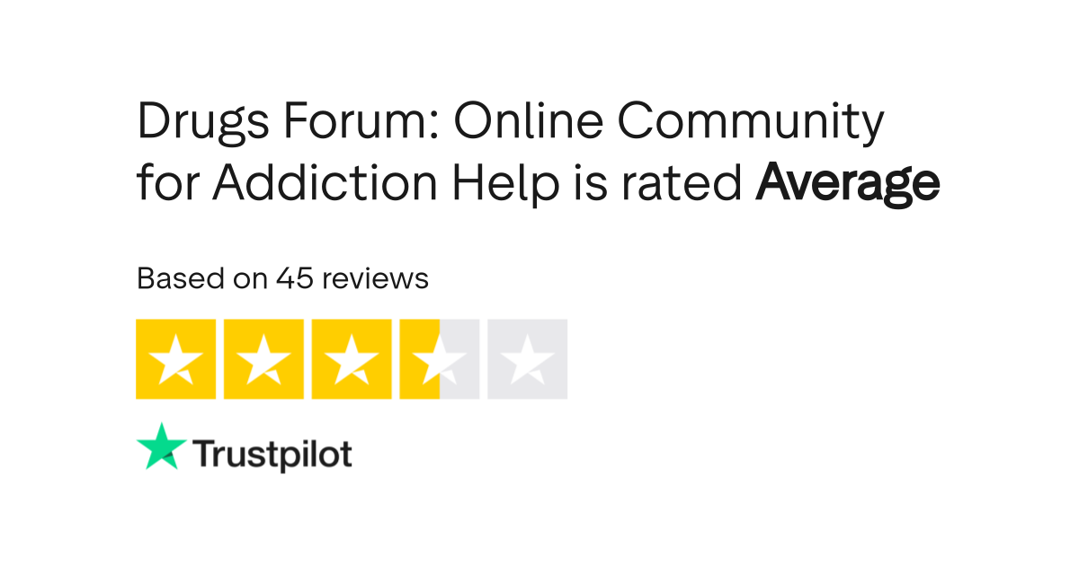 Drugs Forum: Online Community for Addiction Help Reviews | Read ...