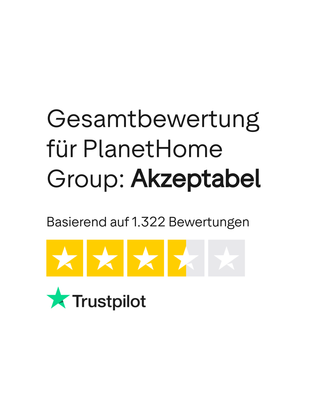 Bewertungen zu PlanetHome Group | Lesen Sie Kundenbewertungen zu ...
