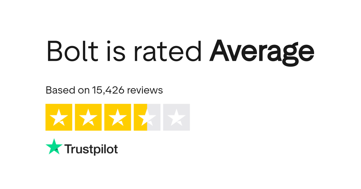 Bolt Reviews | Read Customer Service Reviews of bolt.eu