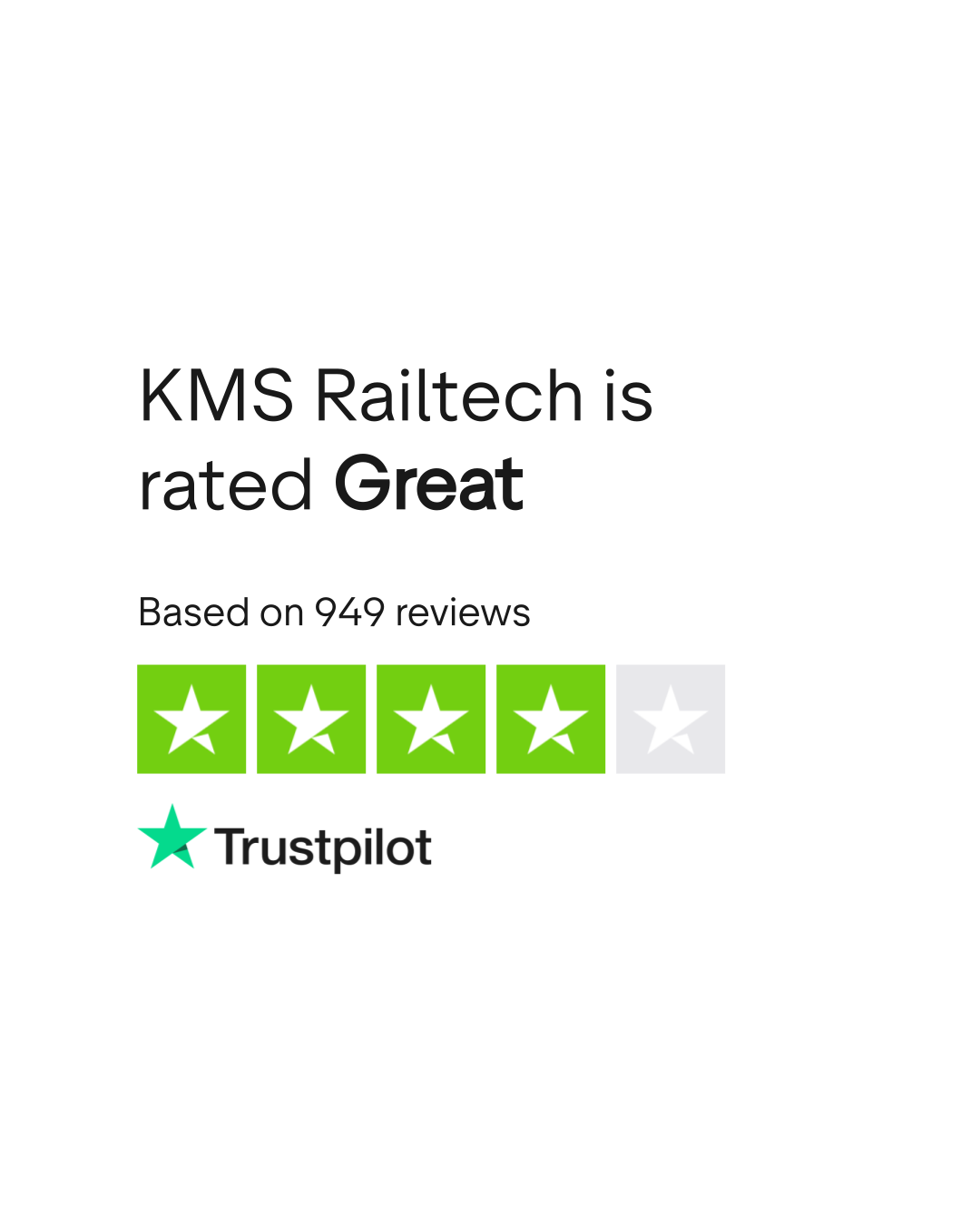 KMS Railtech Reviews | Read Customer Service Reviews of kmsrailtech.co.uk