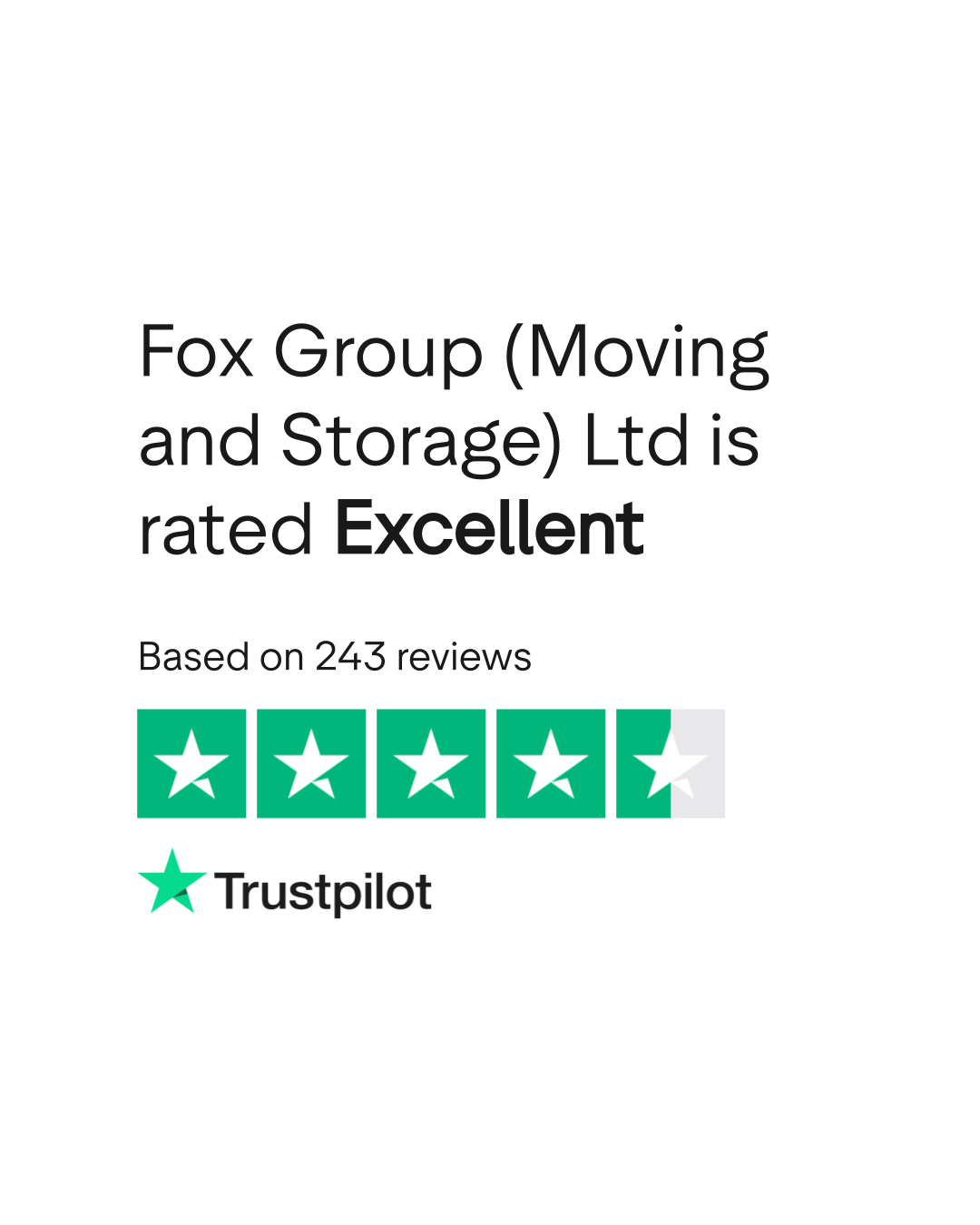 Fox Group (Moving and Storage) Ltd Reviews | Read Customer Service ...