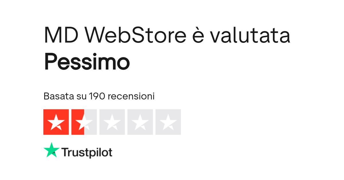 MD WebStore | Leggi le recensioni dei servizi di www.mdwebstore.it