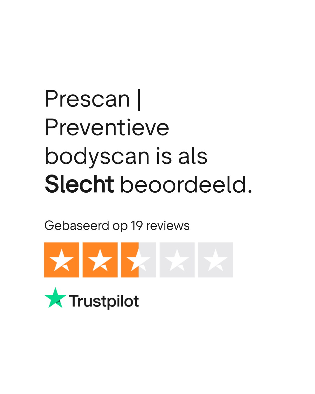 Prescan | Preventieve bodyscan reviews | Bekijk consumentenreviews over ...