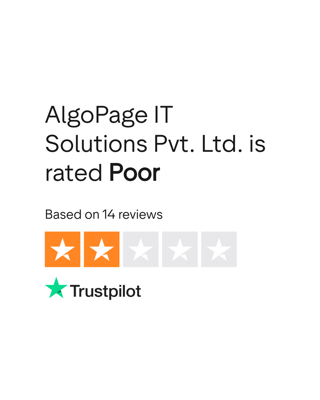 AlgoPage IT Solutions Pvt. Ltd. Reviews | Read Customer Service Reviews ...