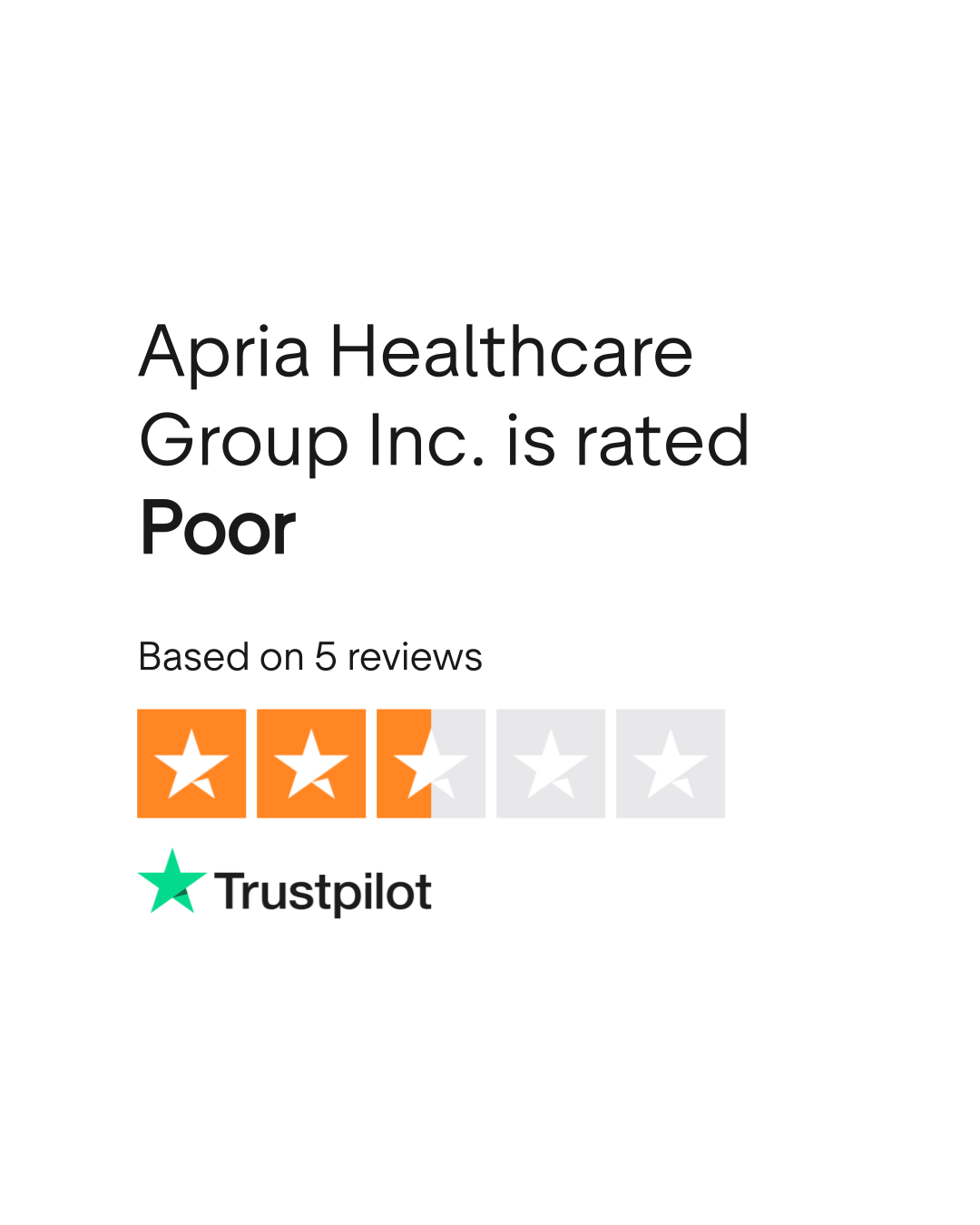 Apria Healthcare Group Inc. Reviews | Read Customer Service Reviews of ...