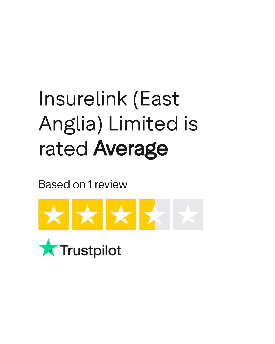 Insurelink (East Anglia) Limited Reviews | Read Customer Service ...