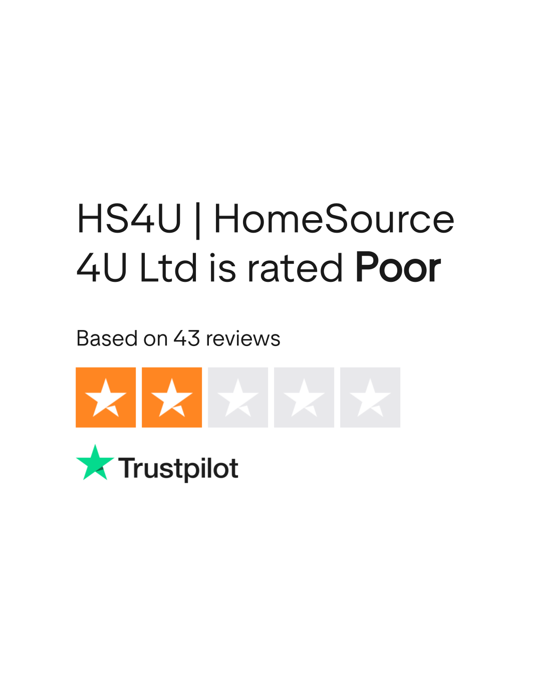 HS4U | HomeSource 4U Ltd Reviews | Read Customer Service Reviews of homesource4u.co.uk