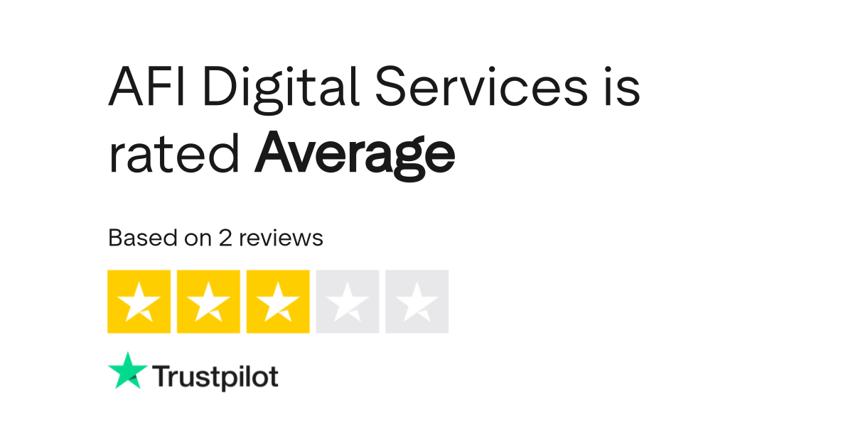 AFI Digital Services Reviews | Read Customer Service Reviews of afidigitalservices.com