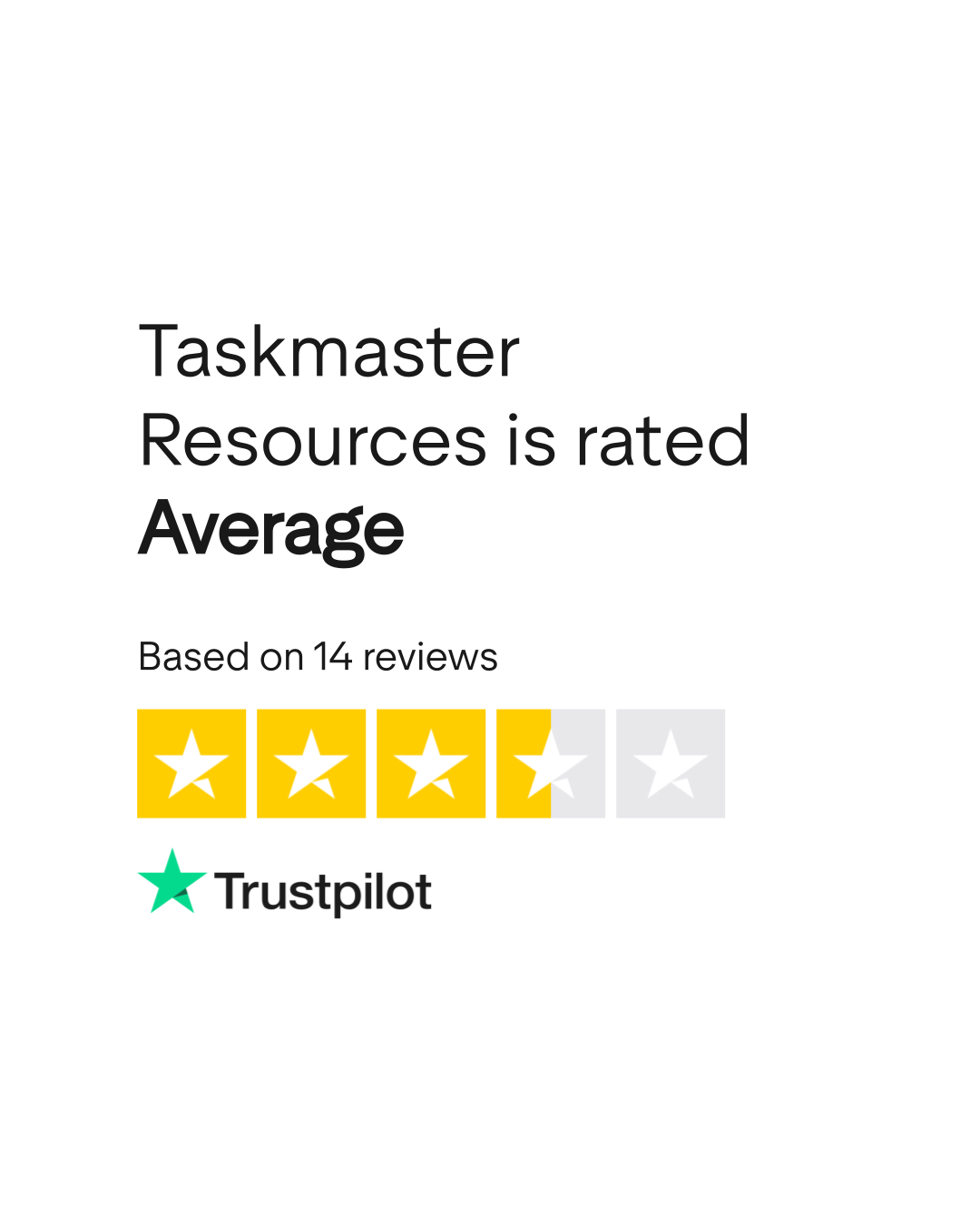 Taskmaster Resources Reviews | Read Customer Service Reviews of www ...