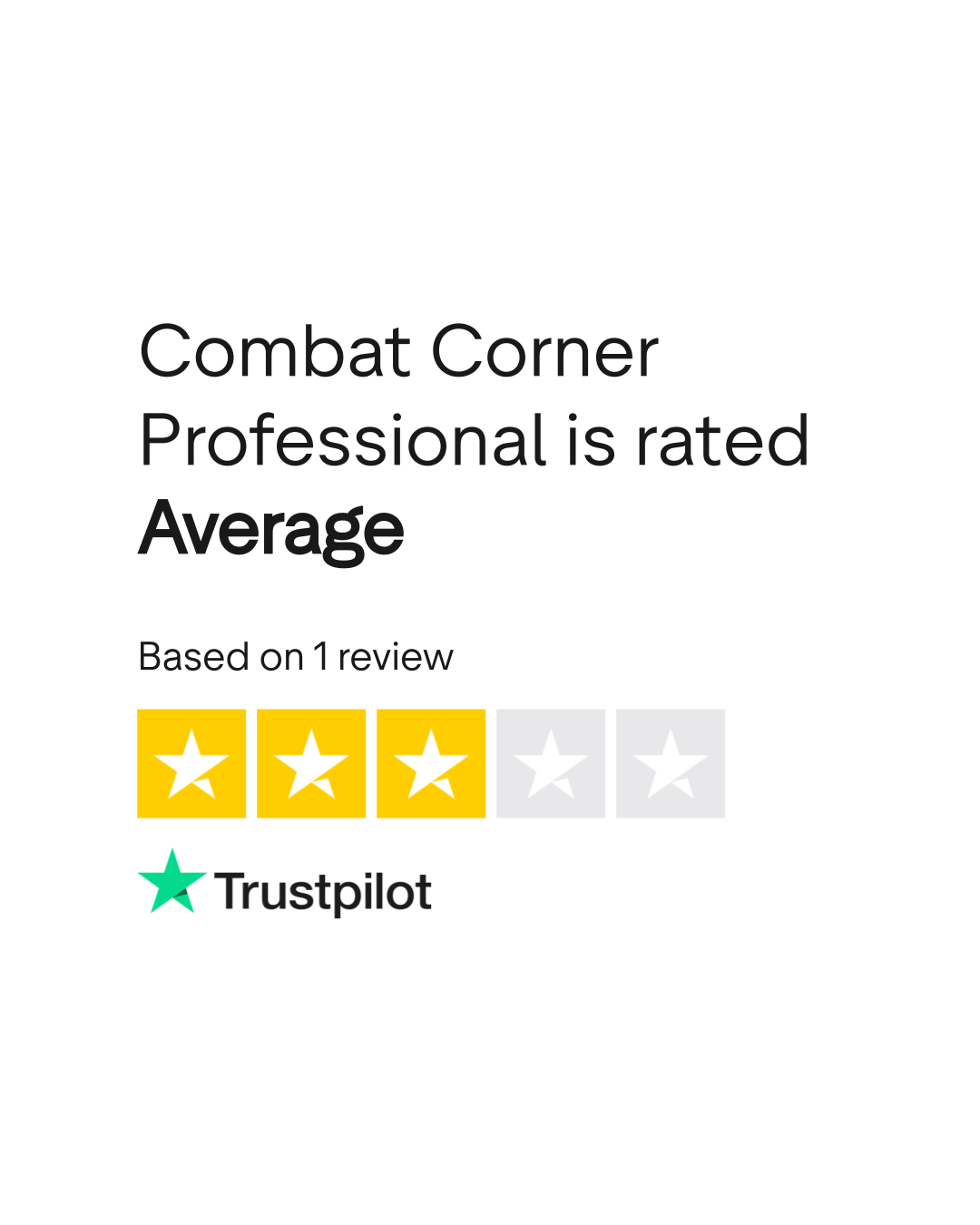 Combat Corner Professional Reviews | Read Customer Service Reviews of ...