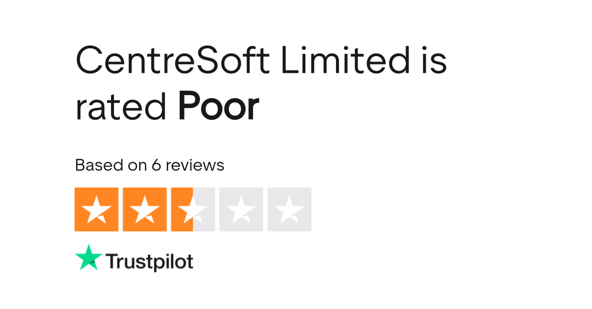 CentreSoft Limited Reviews | Read Customer Service Reviews of www ...