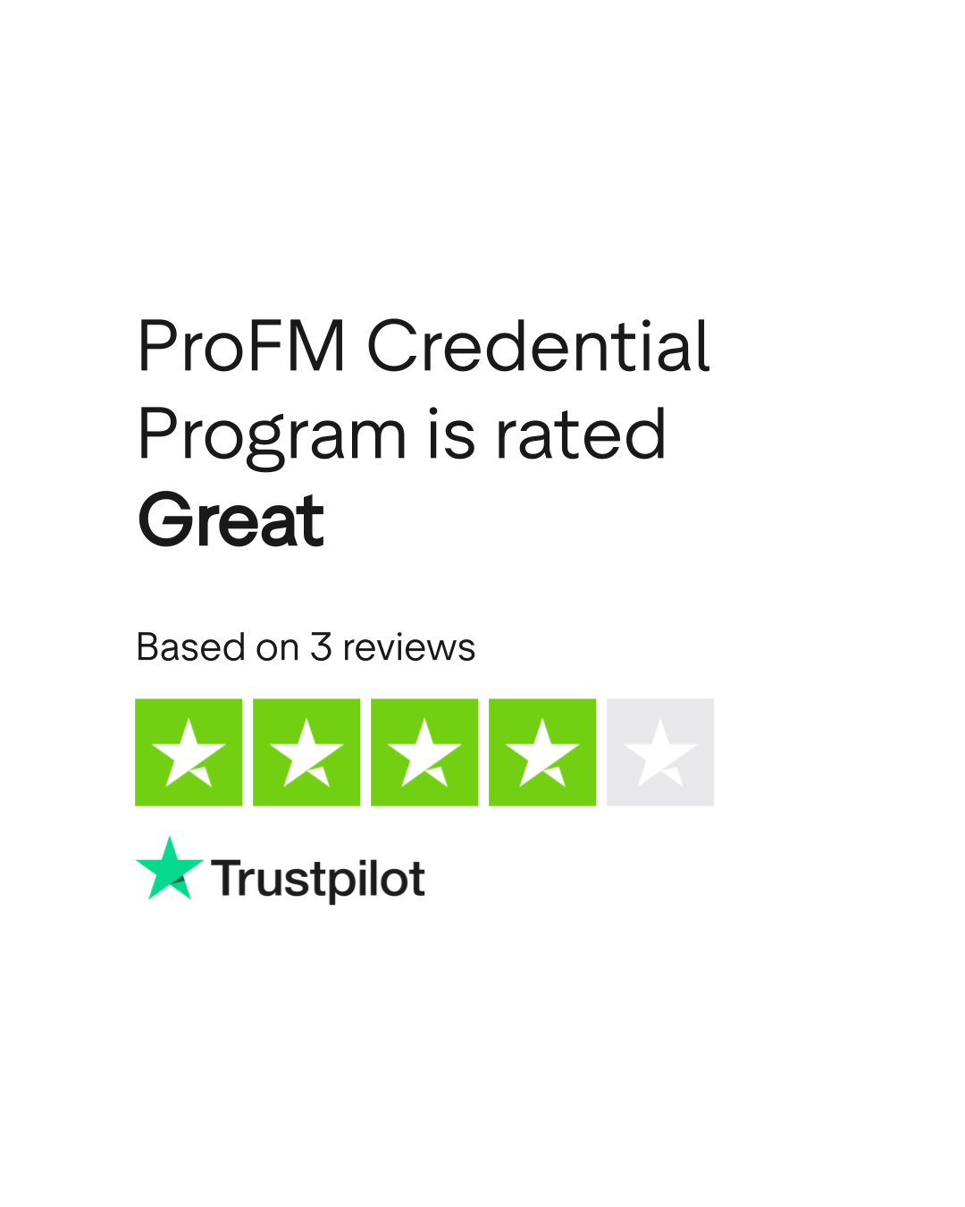 ProFM Credential Program Reviews | Read Customer Service Reviews of ...