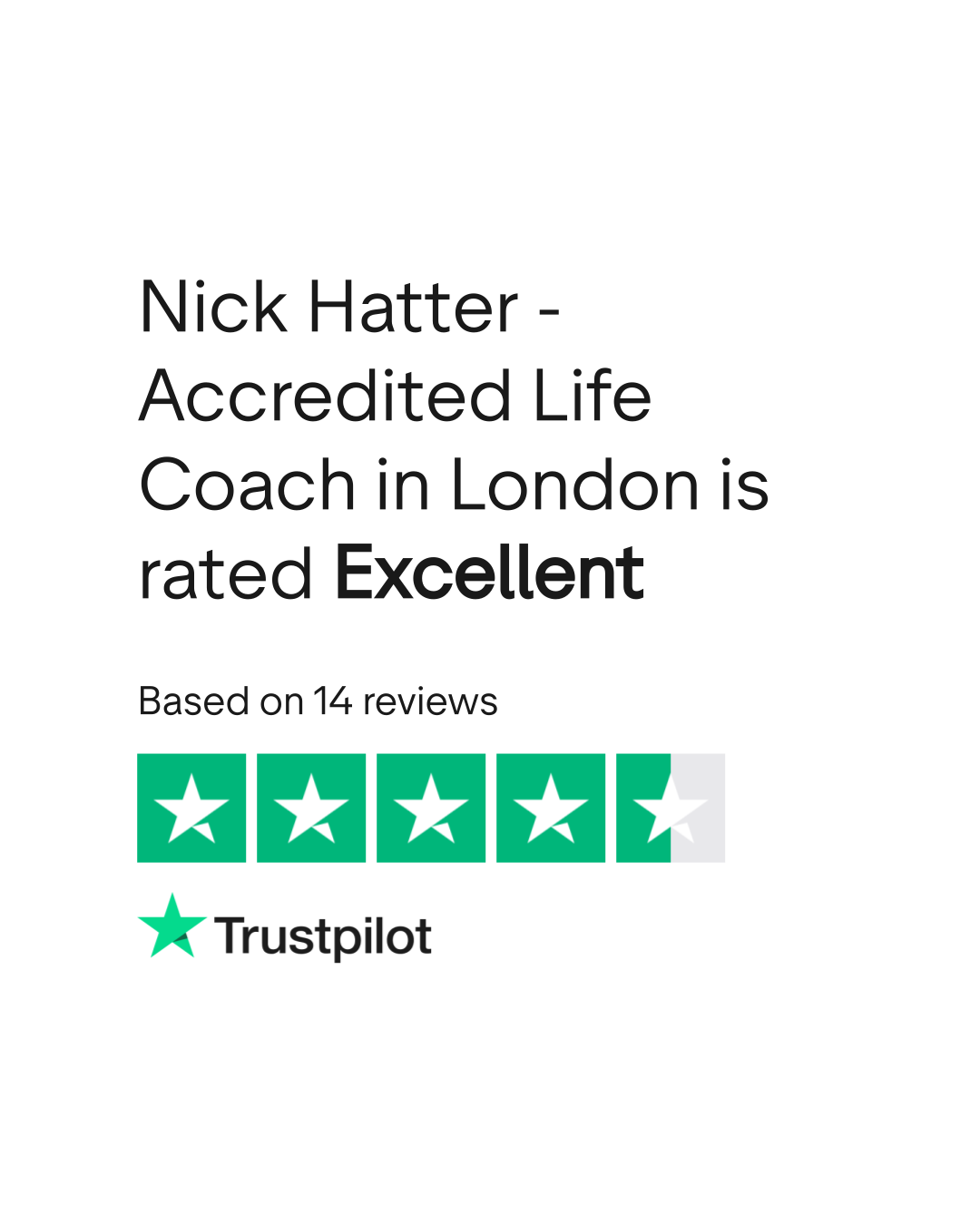 Nick Hatter - Accredited Life Coach in London Reviews | Read Customer ...