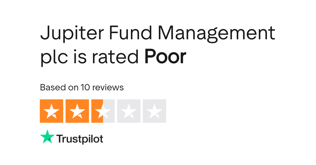 Jupiter Fund Management plc Reviews | Read Customer Service Reviews of ...