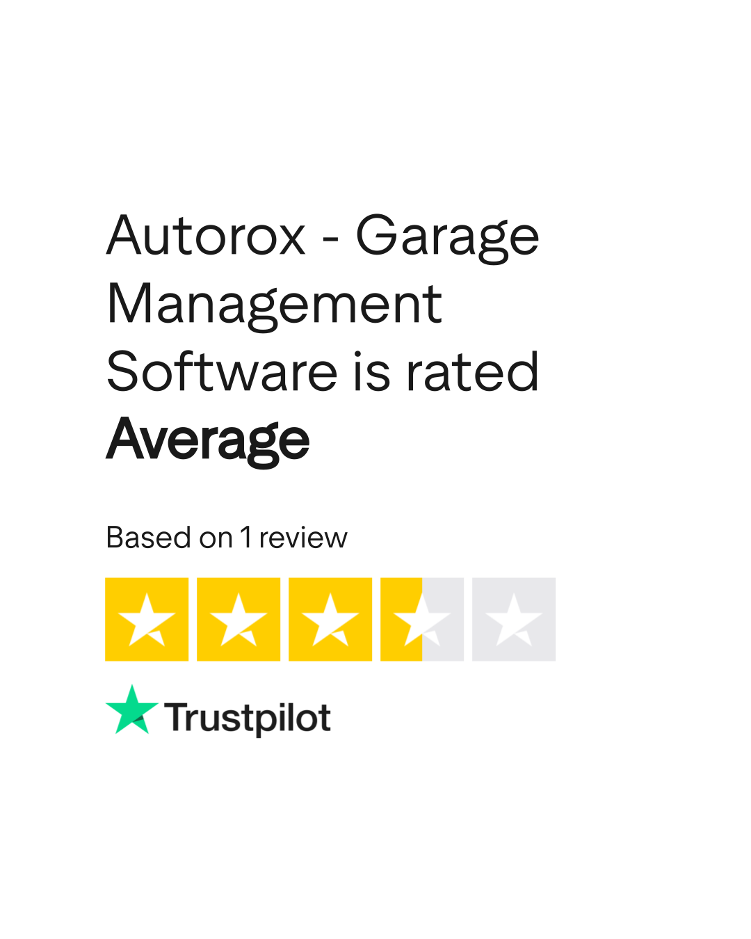 Autorox - Garage Management Software Reviews | Read Customer Service ...
