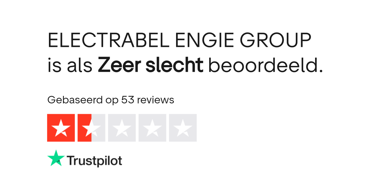 ELECTRABEL ENGIE GROUP reviews | Bekijk consumentenreviews over ...