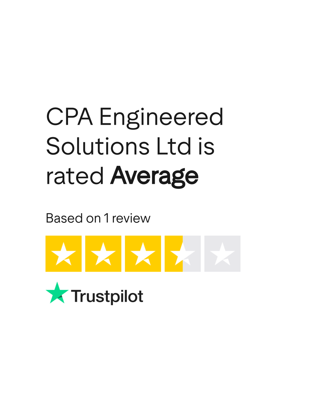 CPA Engineered Solutions Ltd Reviews | Read Customer Service Reviews of www.cpa-group.com