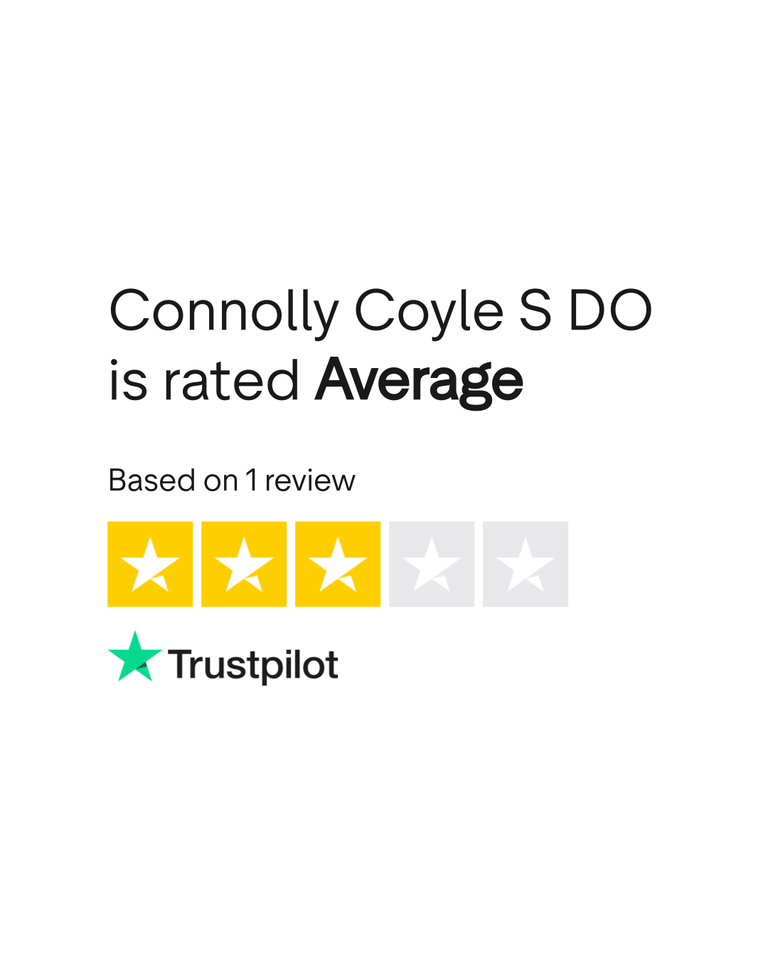 Connolly Coyle S DO Reviews | Read Customer Service Reviews of www ...