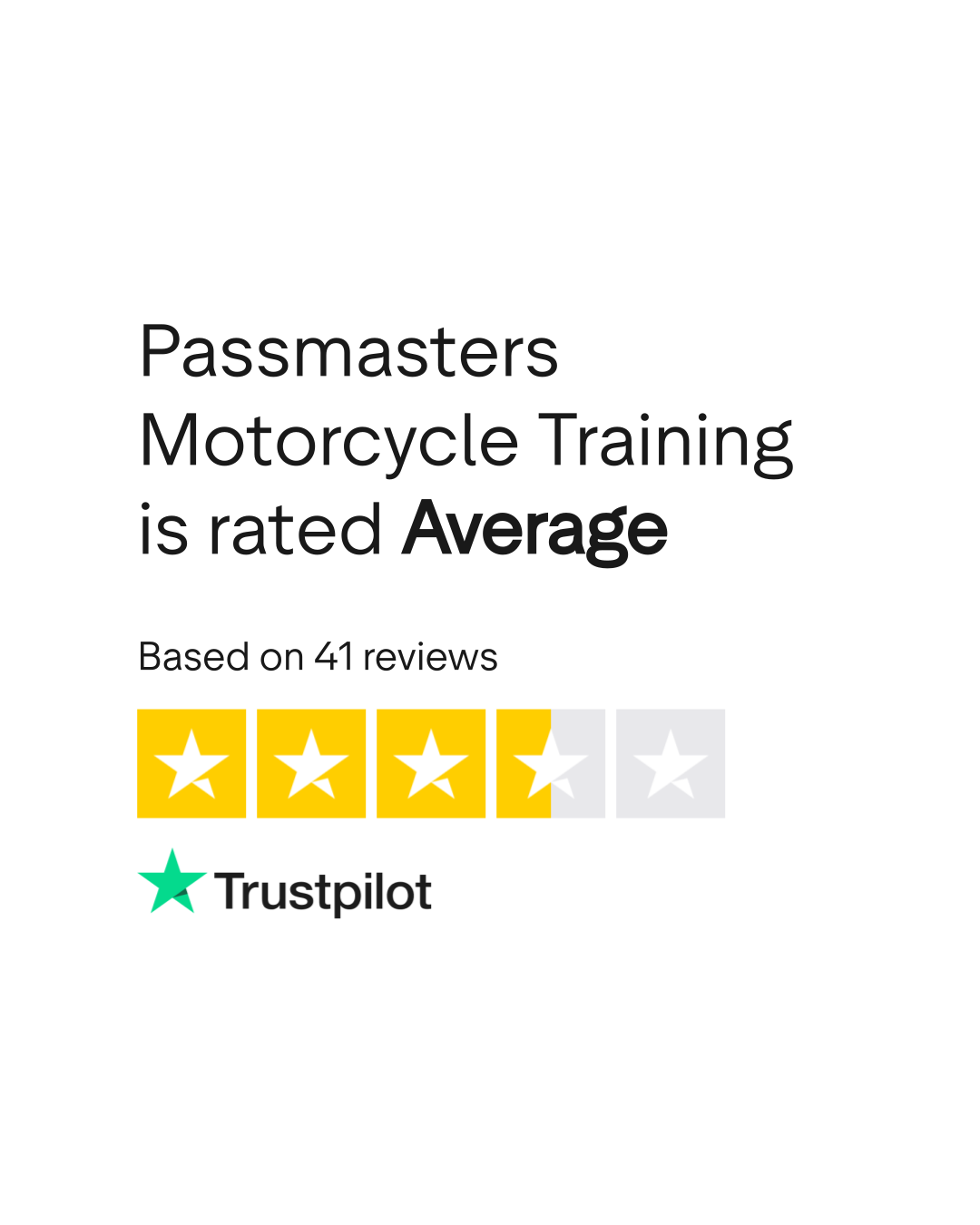 Passmasters Motorcycle Training Reviews | Read Customer Service Reviews ...