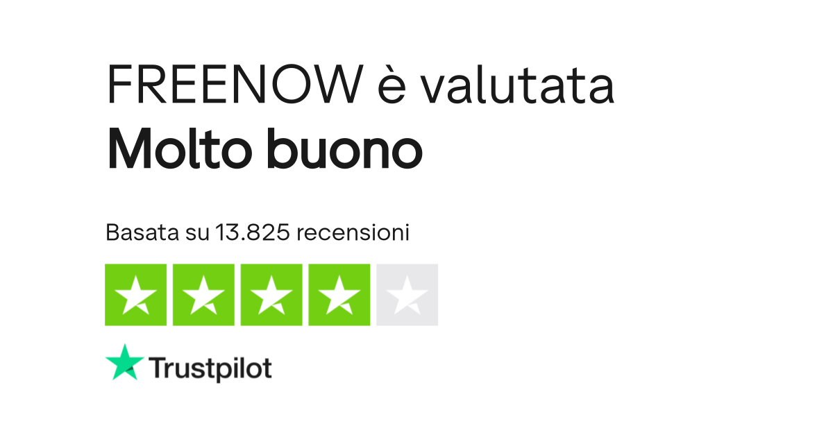 FREENOW | Leggi le recensioni dei servizi di free-now.com