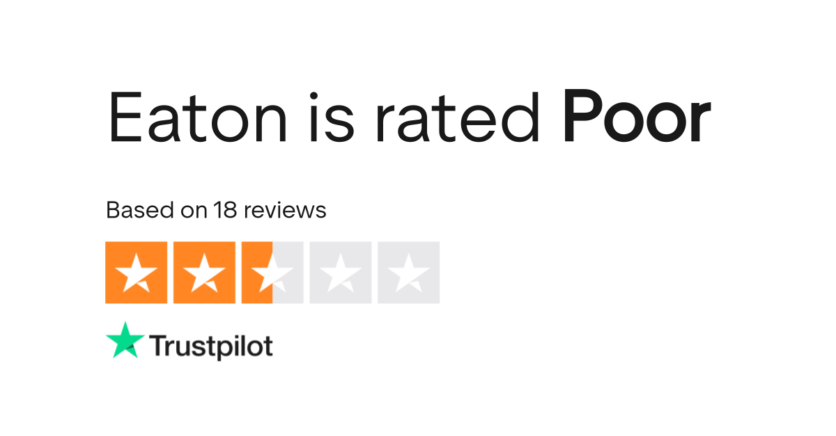 Eaton Reviews | Read Customer Service Reviews of www.eaton.com