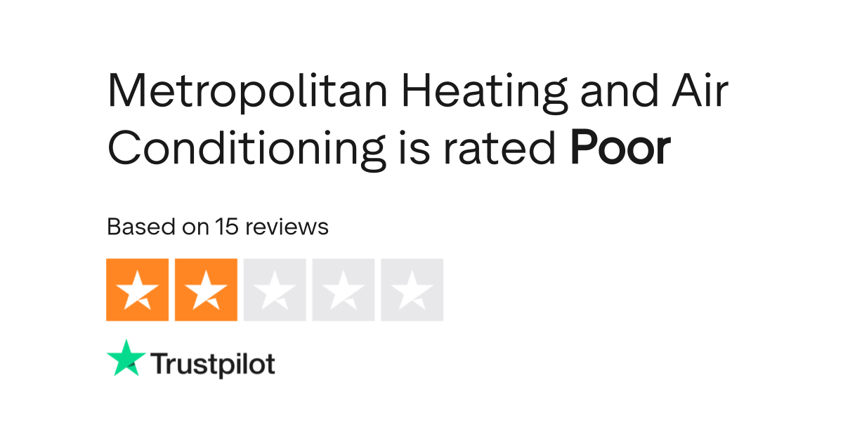 Metropolitan Heating and Air Conditioning Reviews | Read Customer ...