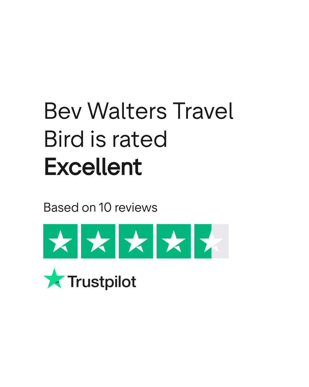 Bev Walters Travel Bird Reviews | Read Customer Service Reviews of ...