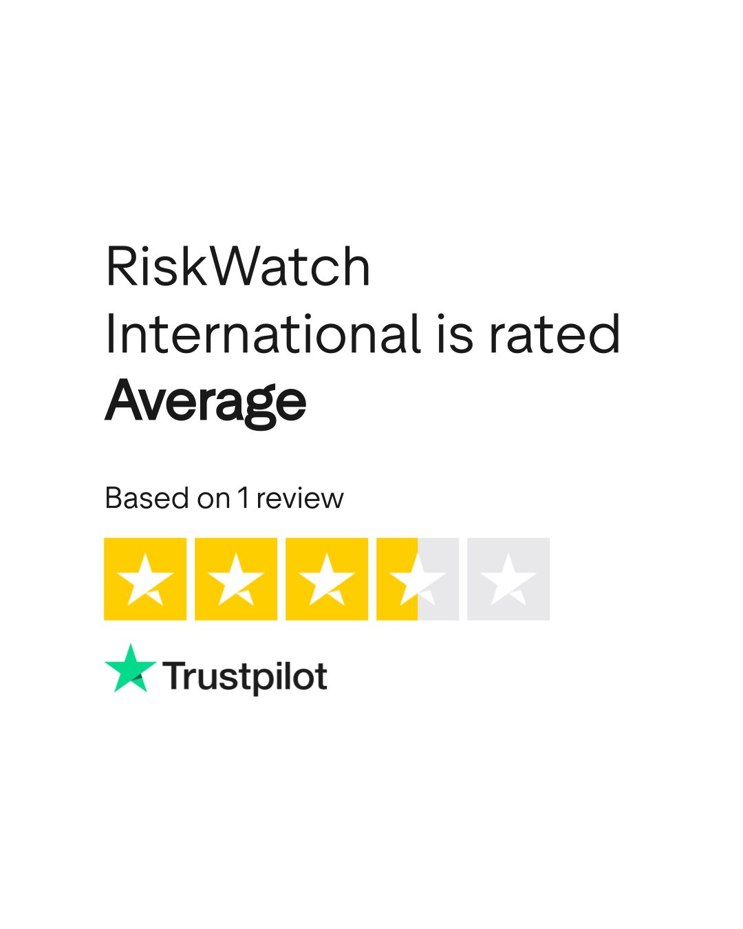RiskWatch International Reviews | Read Customer Service Reviews of www ...