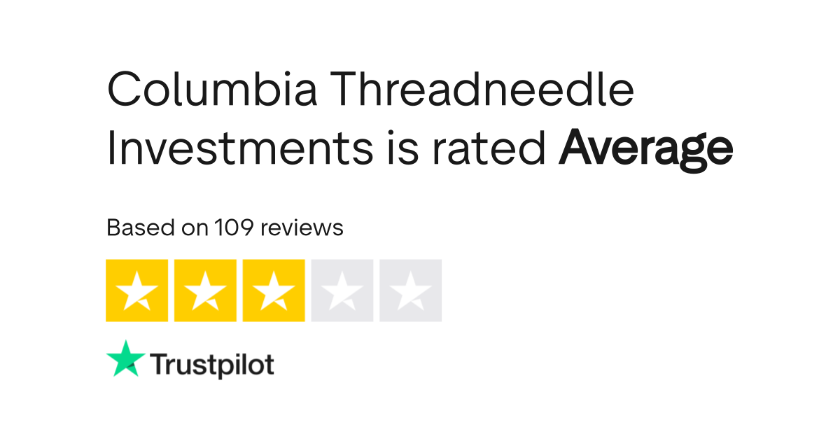 Columbia Threadneedle Investments Reviews | Read Customer Service ...