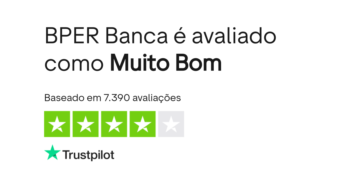Avaliações sobre BPER Banca | Leia as avaliações sobre o Atendimento ao ...