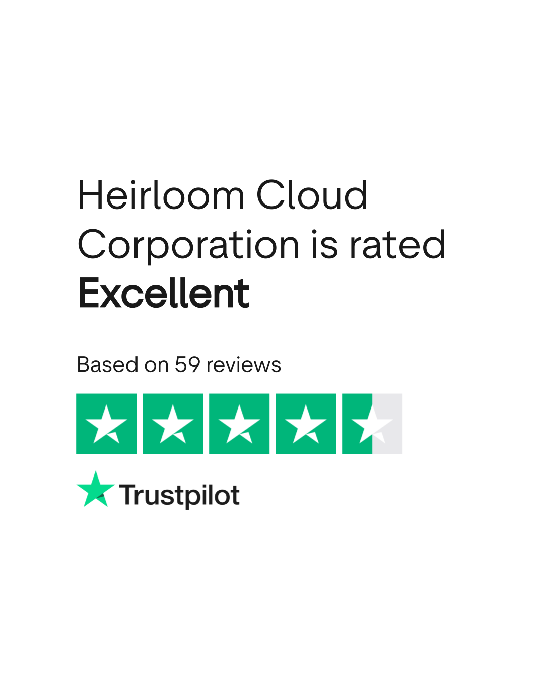 Heirloom Cloud Corporation Reviews | Read Customer Service Reviews of ...