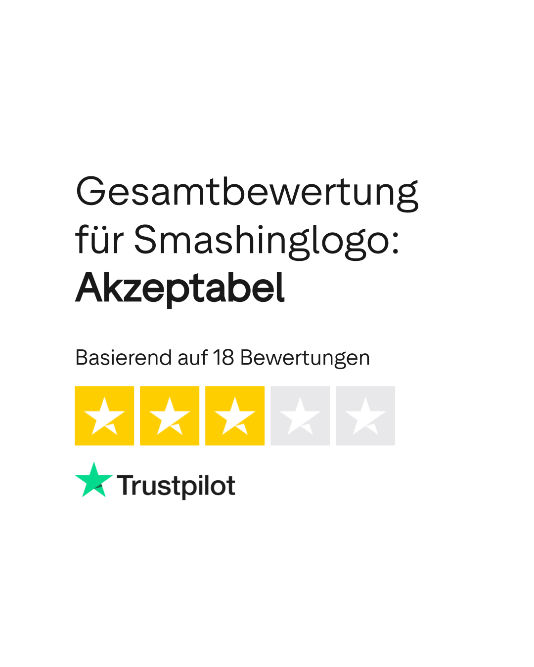 Bewertungen zu Smashinglogo | Lesen Sie Kundenbewertungen zu smashinglogo.com