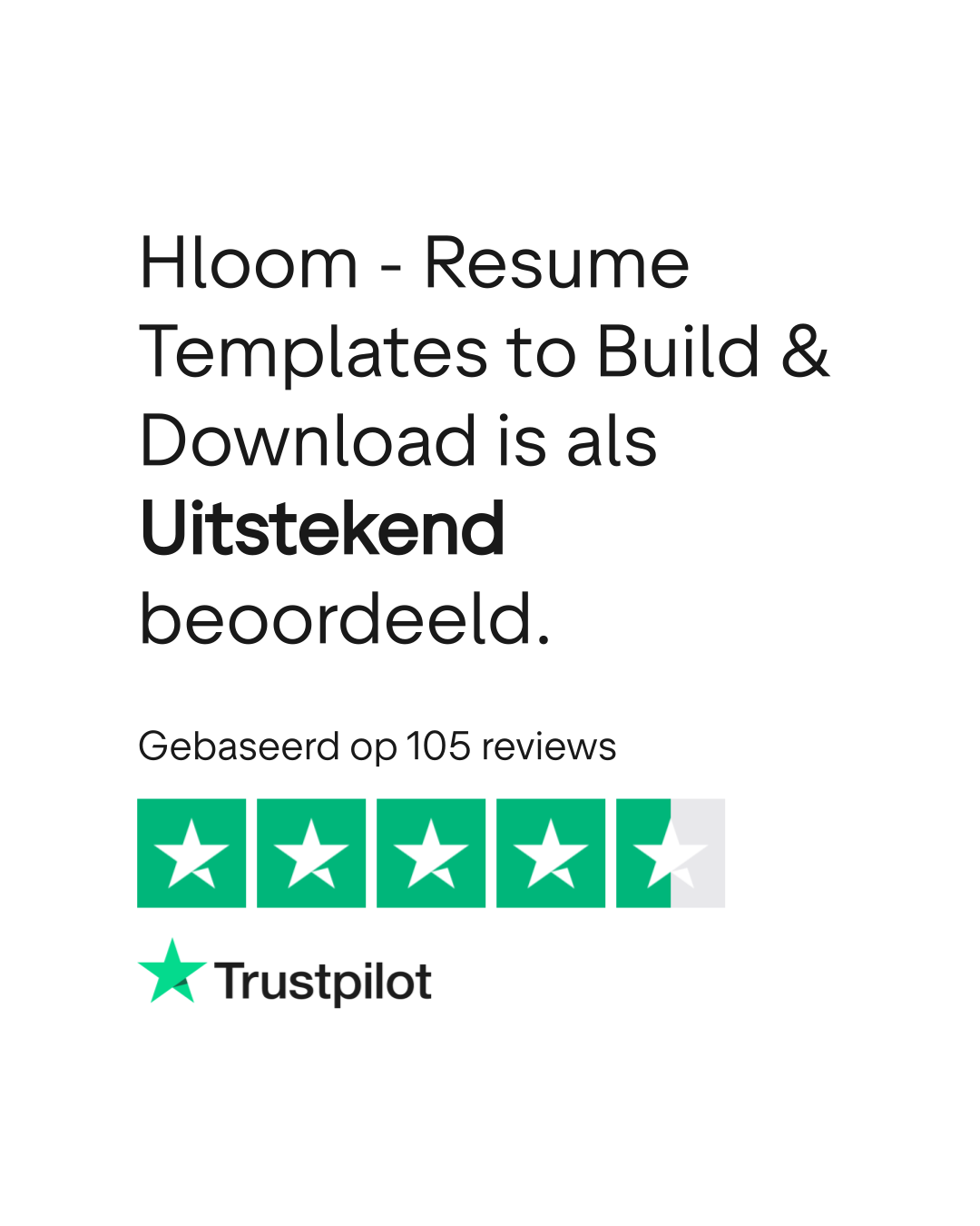 Hloom - Resume Templates to Build & Download reviews | Bekijk ...