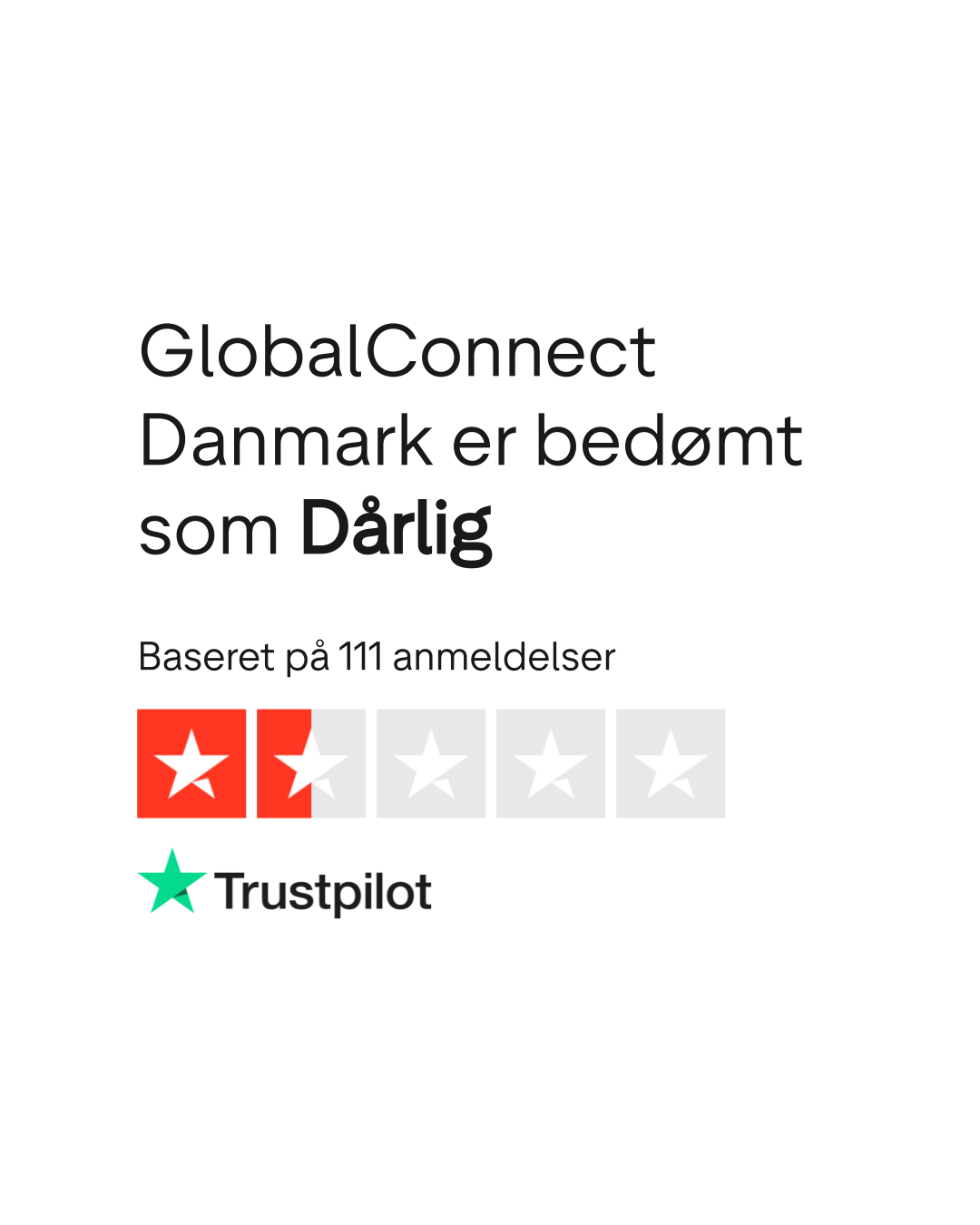 Anmeldelser af GlobalConnect Danmark | Læs kundernes anmeldelser af www ...