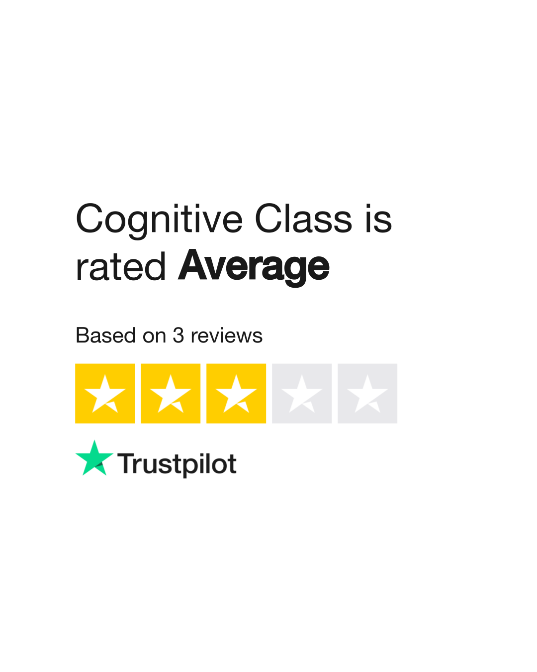 Cognitive Class Reviews Read Customer Service Reviews Of Cognitiveclassai 