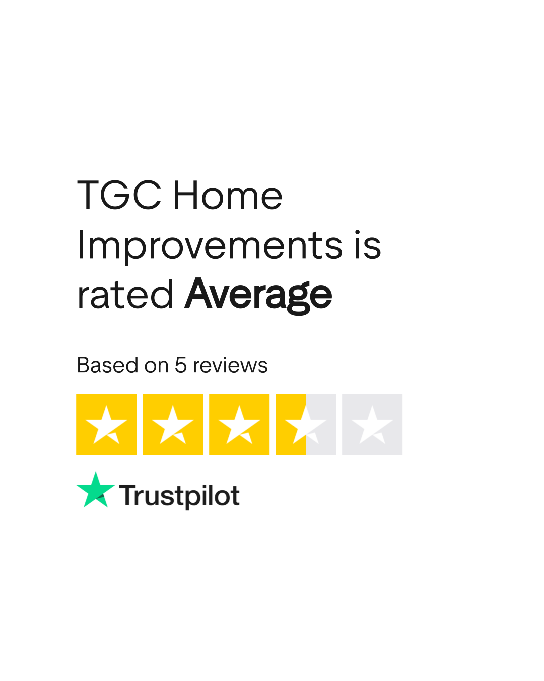 TGC Home Improvements Reviews | Read Customer Service Reviews of tgc ...