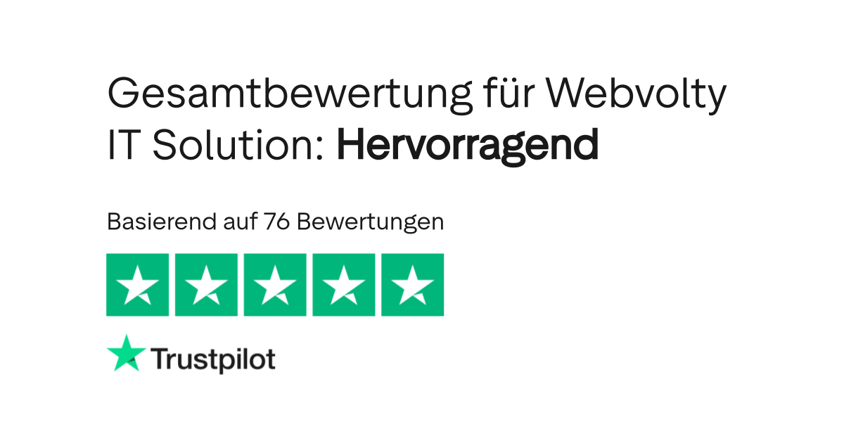 Bewertungen zu Webvolty IT Solution | Lesen Sie Kundenbewertungen zu webvolty.com